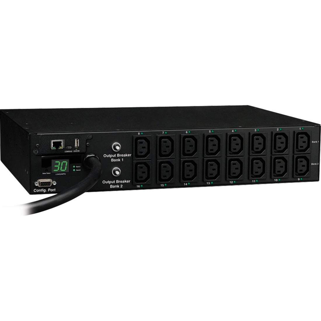 Tripp Lite PDUMH30HVNET PDU Switched 208V - 240V 30A 16 Outlet – UPSANDBATTERY