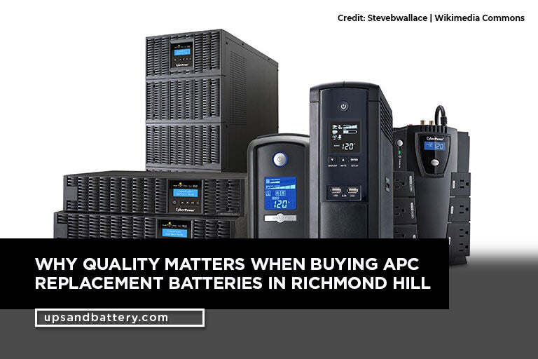 Why Quality Matters When Buying APC Replacement Batteries in Richmond ...