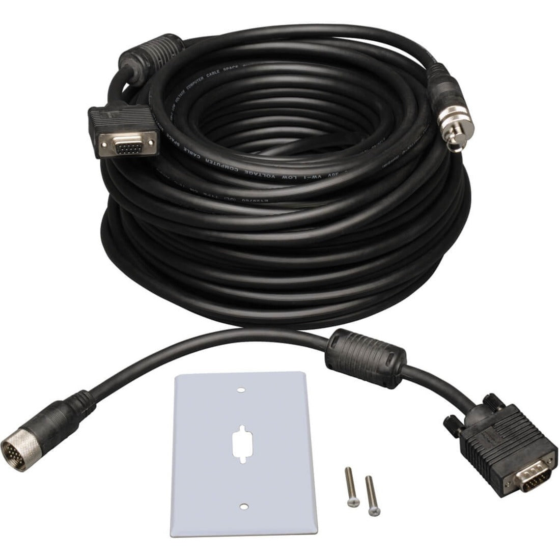 Tripp Lite 50ft VGA Coax Monitor Extension Cable with RGB High ...