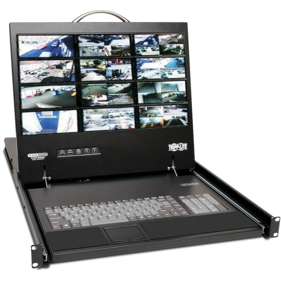 Tripp Lite NetCommander B070-016-19-IP 19" Rackmount LCD with KVM ...