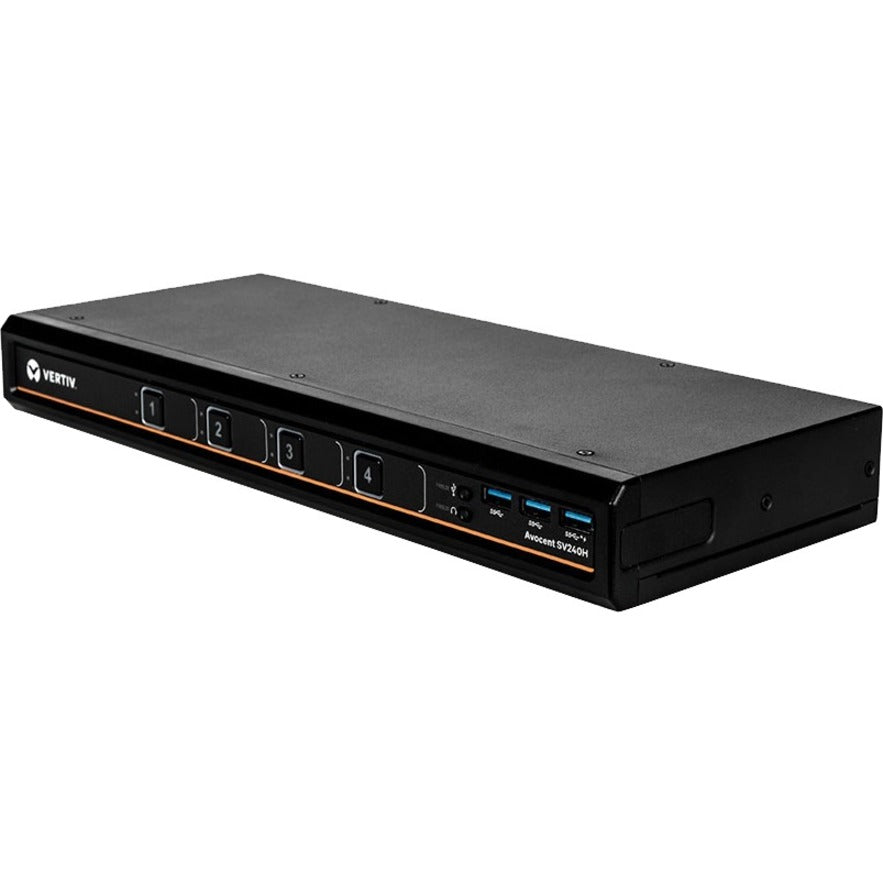 Vertiv Avocent 4-Port HDMI 4K Ultra HD KVM Switch - SV240H-001 - KVM S ...