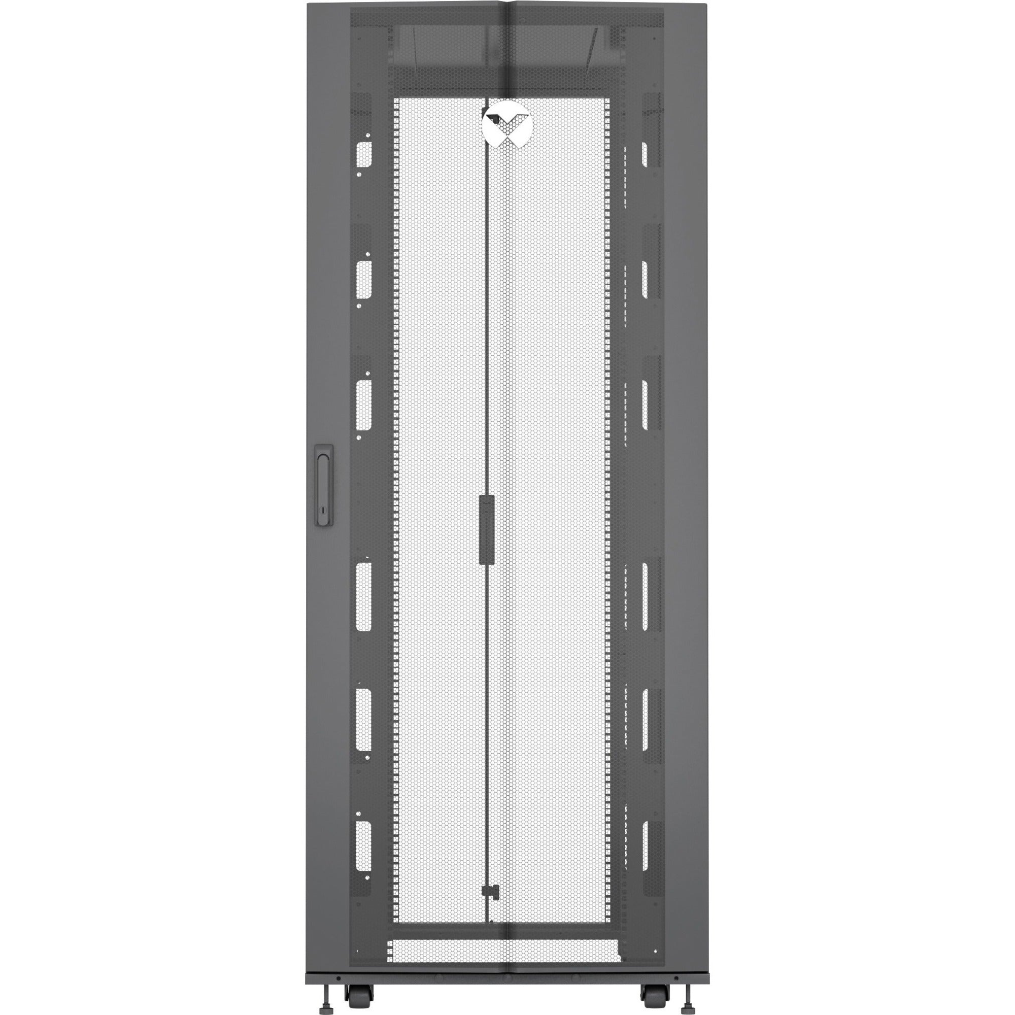 Vertiv™ VR Rack - 42U, 2000mm (H), 600mm (W), 1200mm (D) – UPSANDBATTERY