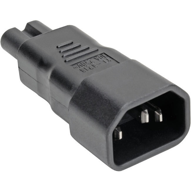 Tripp Lite by Eaton IEC C14 to IEC C7 Power Cord Adapter - 10A, 250V ...
