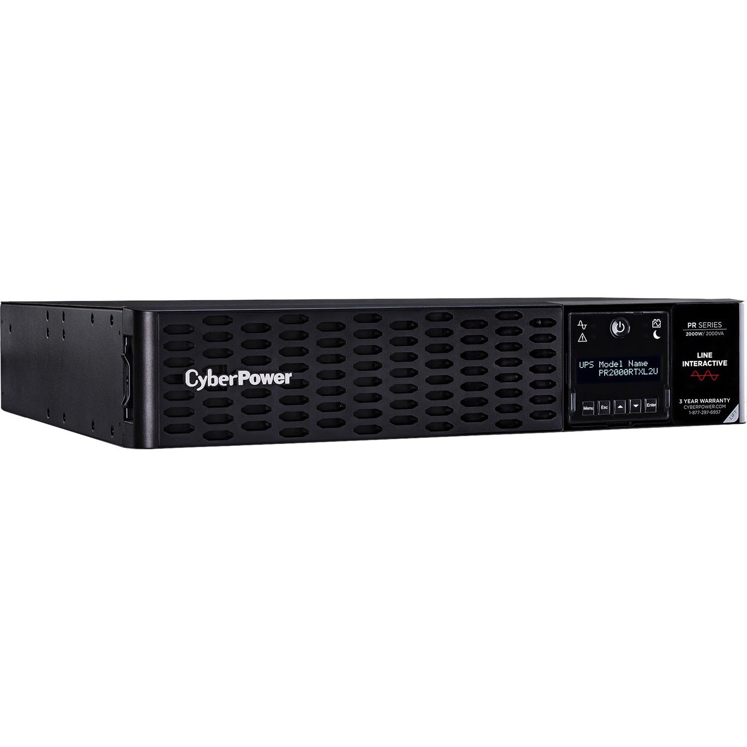 CyberPower Smart App PR2000RTXL2U 1000VA Tower/Rack Convertible UPS ...