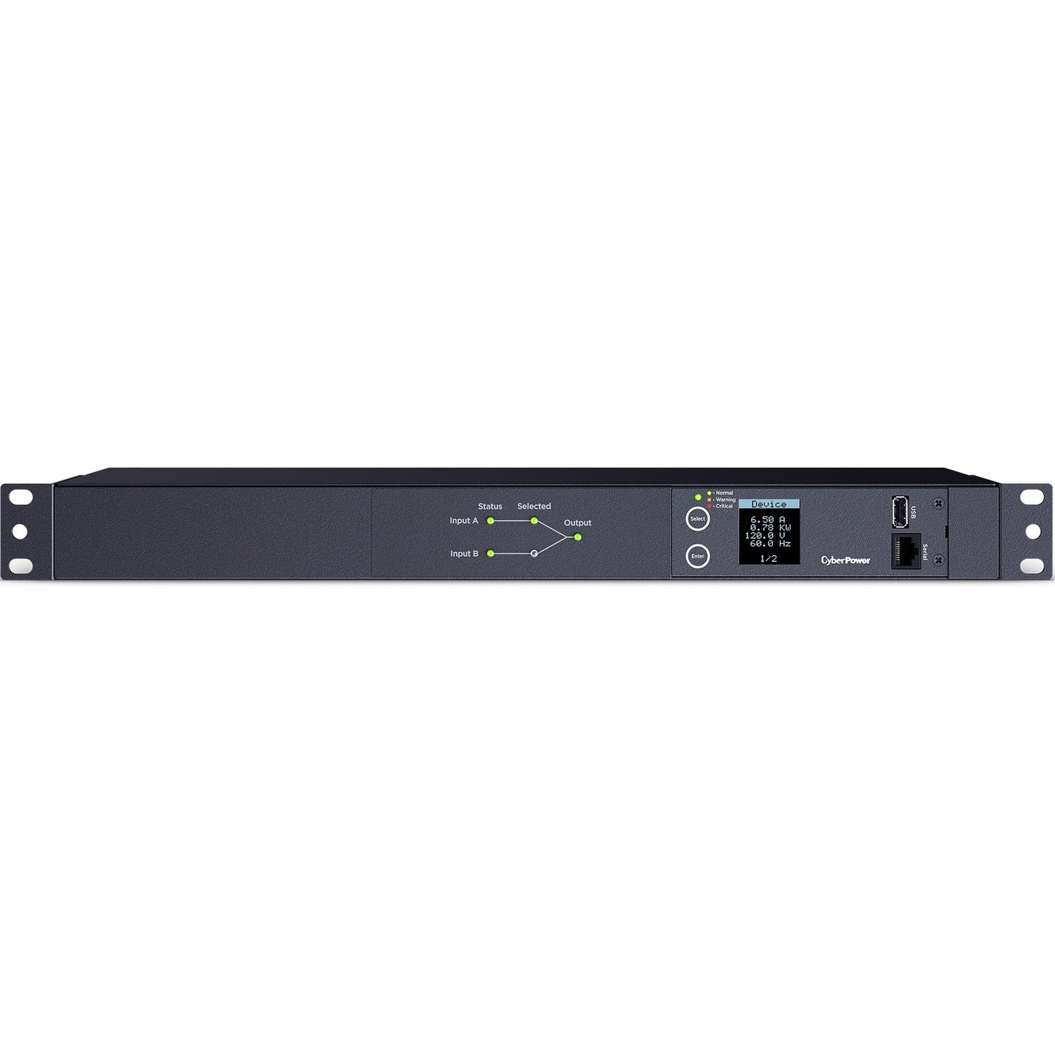 CyberPower Switched ATS PDU PDU24001 10-Outlets PDU – UPSANDBATTERY
