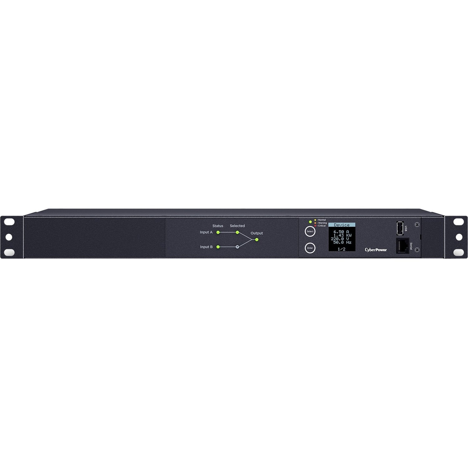CyberPower Metered ATS PDU PDU24006 10-Outlets PDU – UPSANDBATTERY
