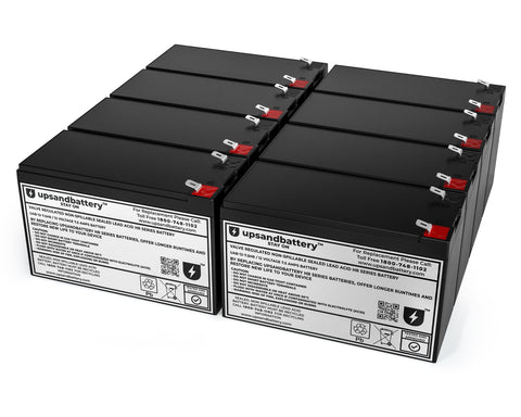 APC UPS Model SRT8KXLI Compatible Replacement Battery Backup Set