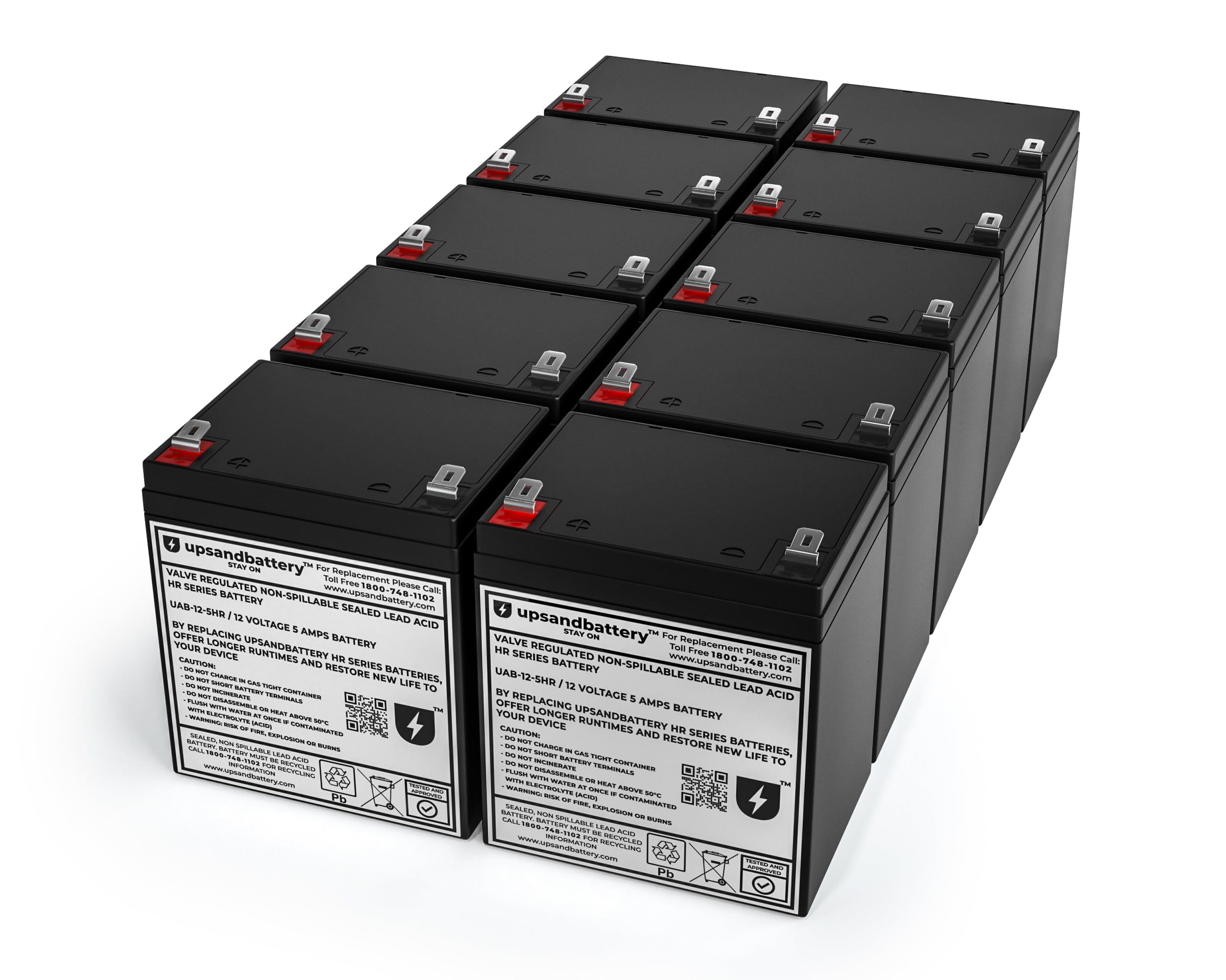 APC UPS Model SMX3000RMHV2U Compatible Replacement Battery Backup Set ...