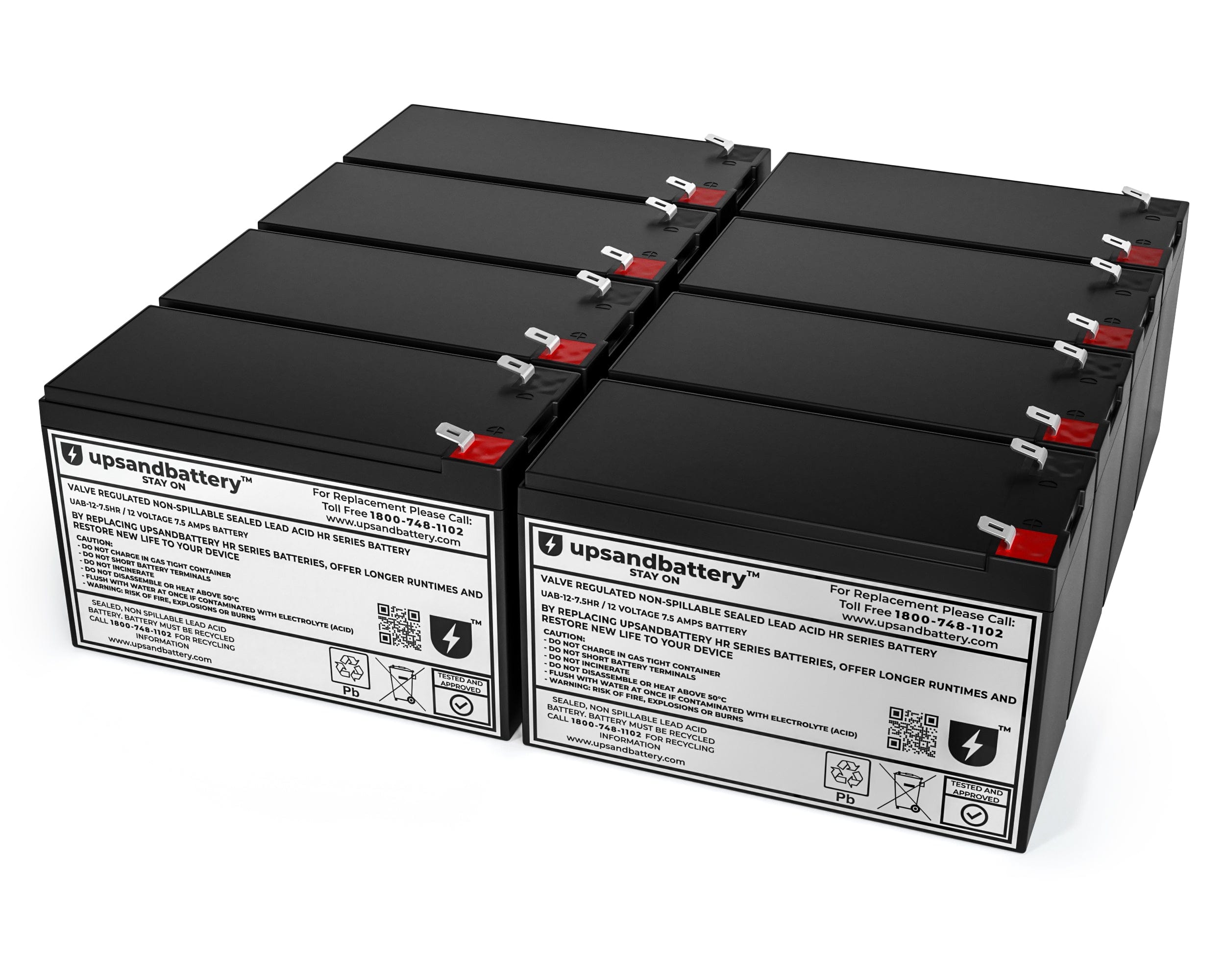 APC UPS Model SU2200RMI3U Compatible Replacement Battery Backup Set ...