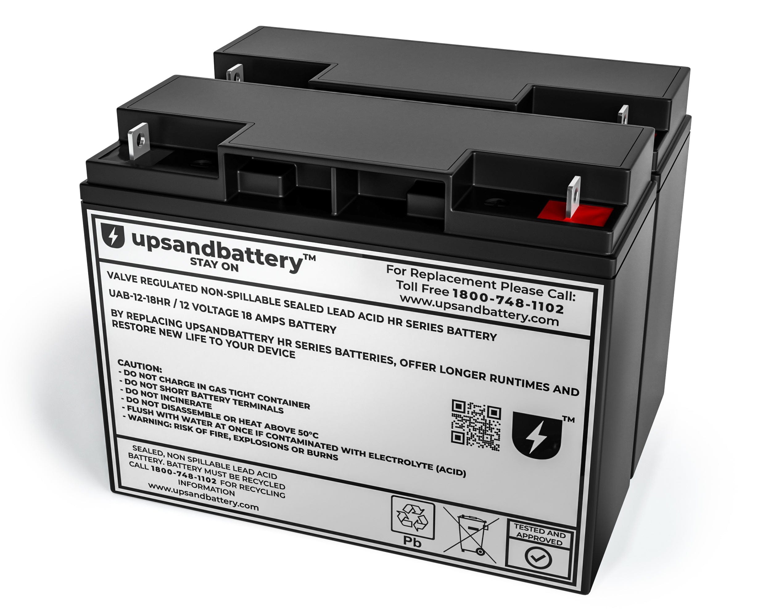 APC UPS Model SUA1500X448 Compatible Replacement Battery Backup Set ...