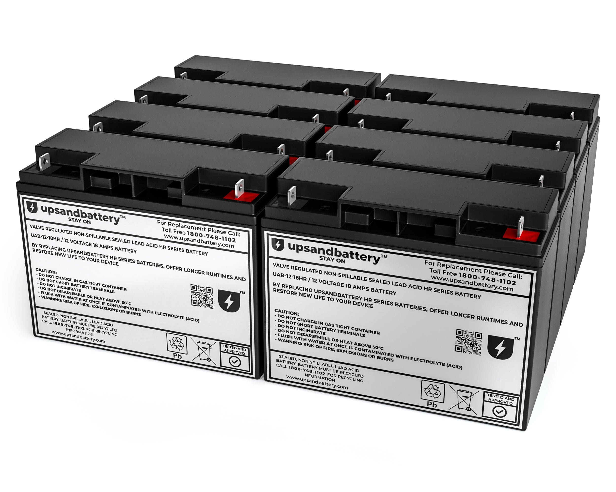 APC UPS Model SUA5000RMT5U Compatible Replacement Battery Backup Set ...